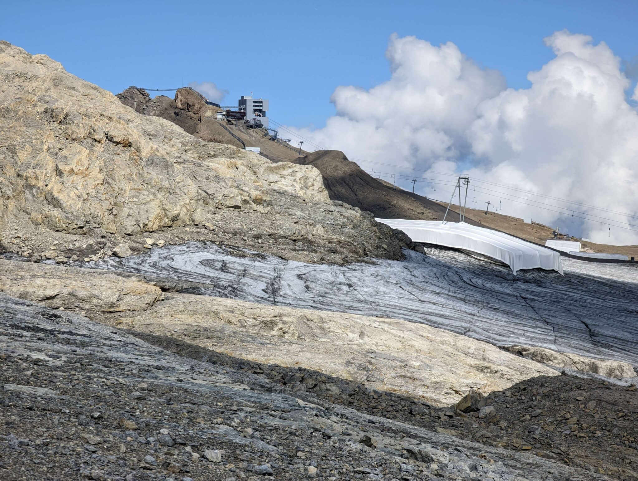 Le Glacier 3000 aux Diablerets en Suisse